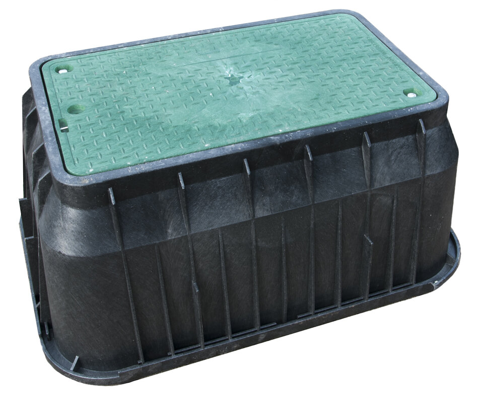 Kabelbrunn A15 SW1730-18 im=63x96x47cm ink HDPE-lock grönt, låsbart ...